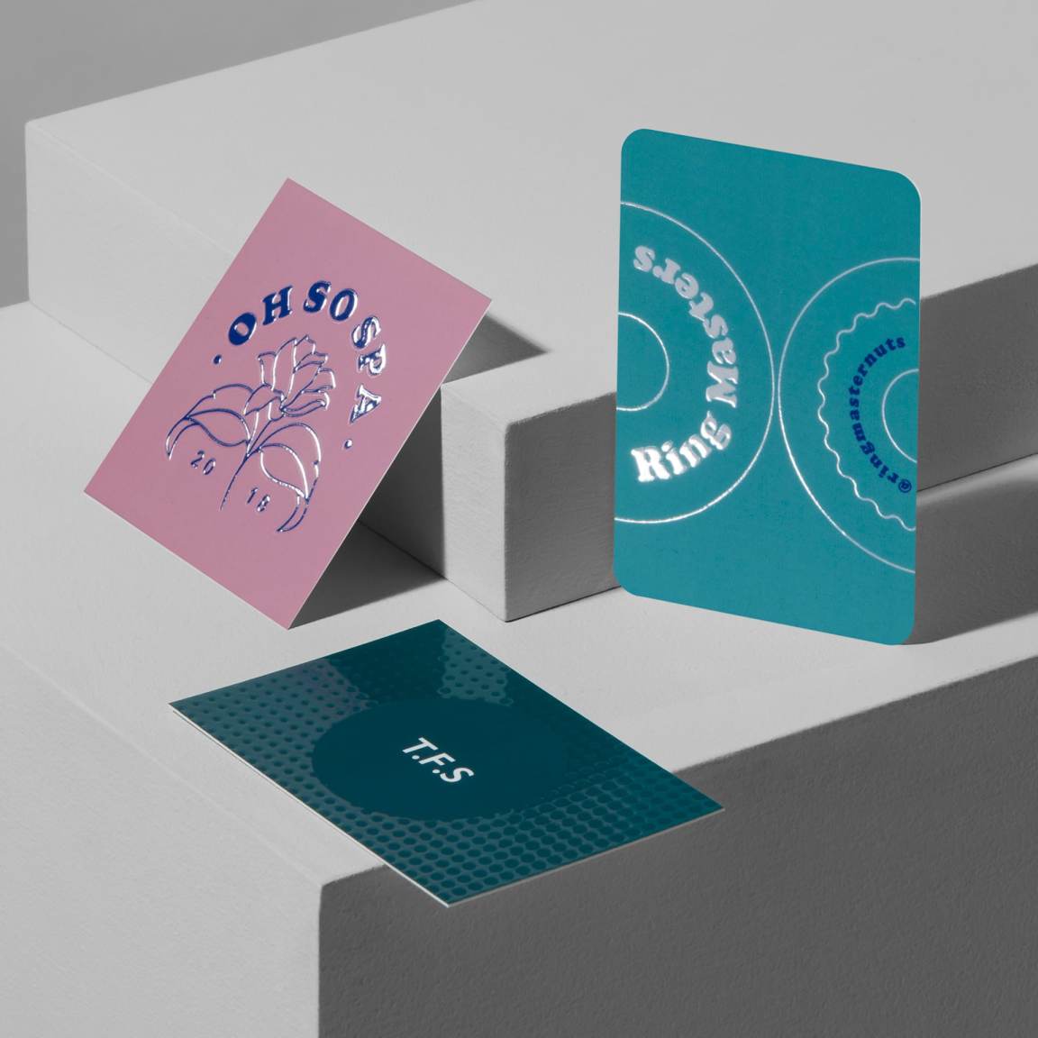 Raised Print Business Cards - Raised UV Business Card Printing