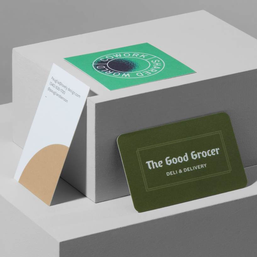 Recyclable Cotton Business Cards