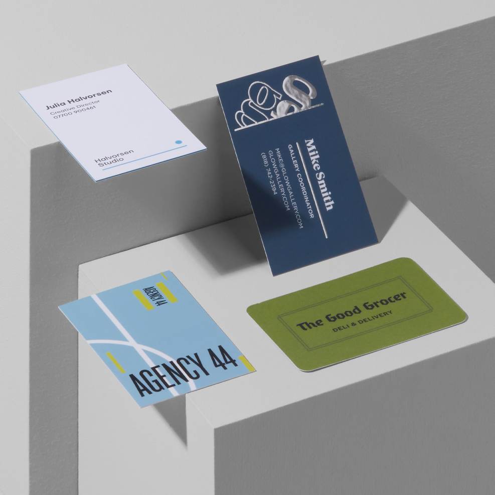 MOO Size Business Cards - Design & Print Double-Sided Business Cards