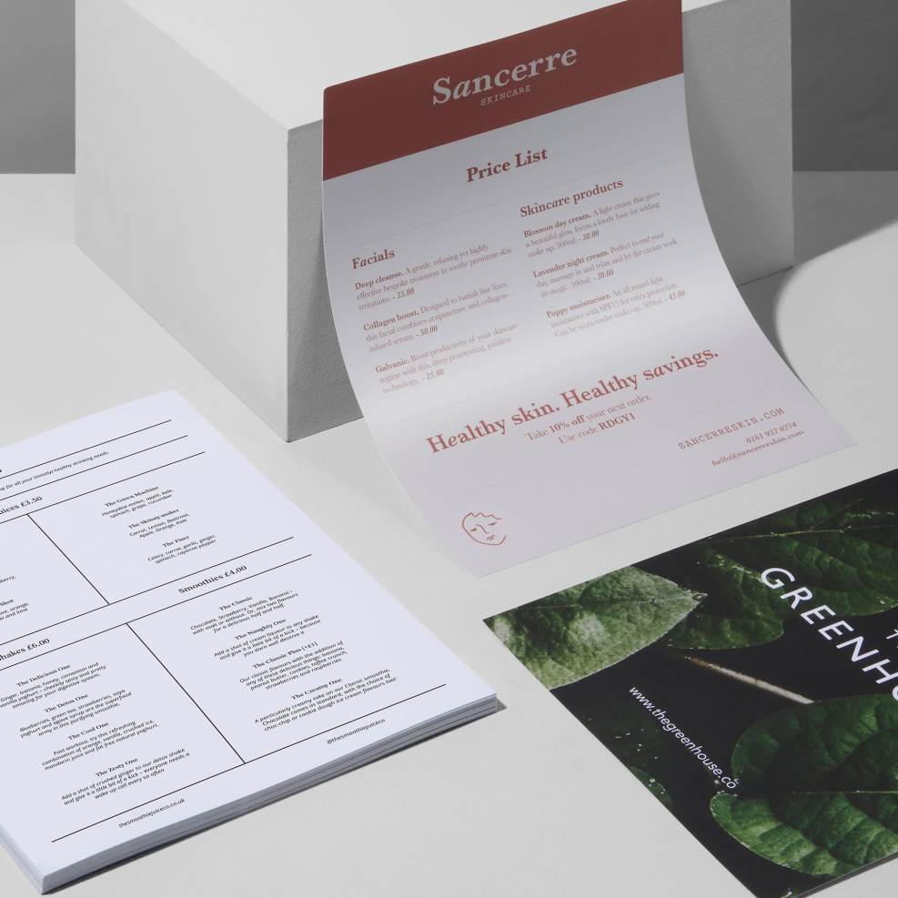 Design Big Flyers online | US Letter 8.5 x 11 Flyers | MOO US