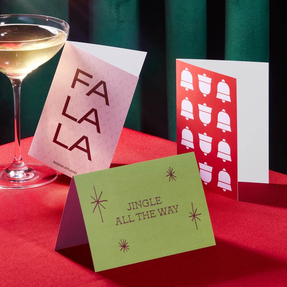 Corporate Christmas Cards For Your Business Holiday Greetings | MOO