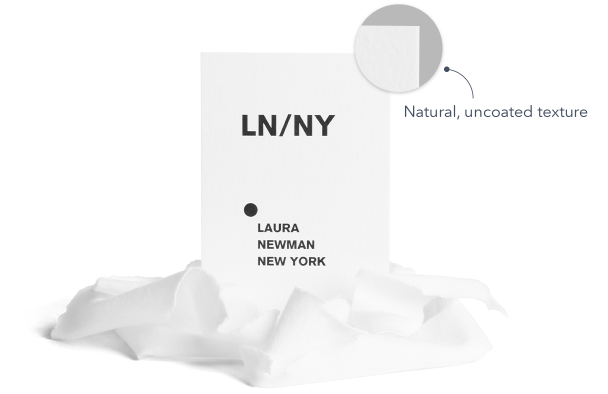Cotton Business Cards | Eco-Friendly Recycled Cards | MOO US