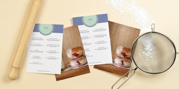 Menus | Impression de menus sur mesure | MOO FR