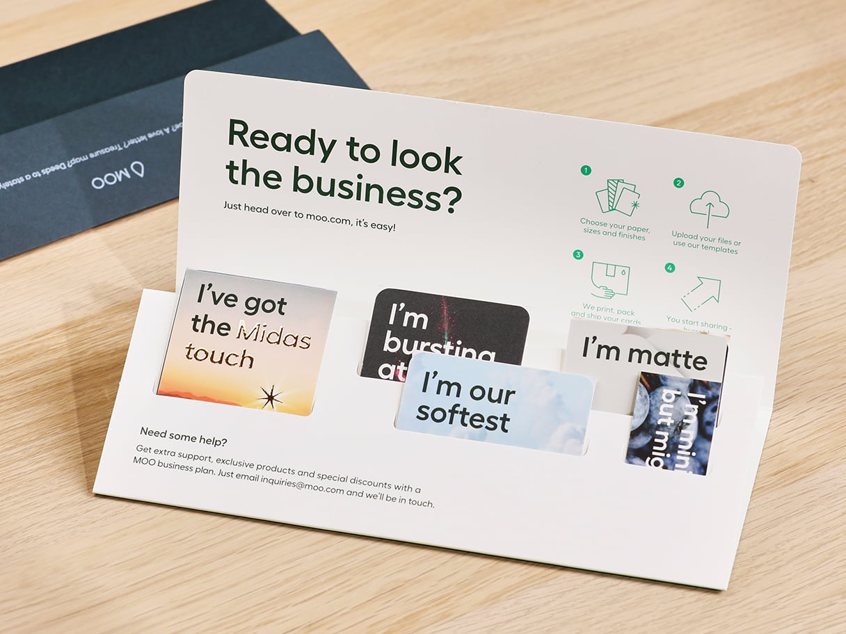 Business Card Samples | Order A Free Business Card Sample Pack