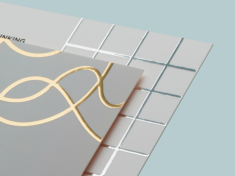 Raised Foil Gold and Silver Professional Cards | MOO US