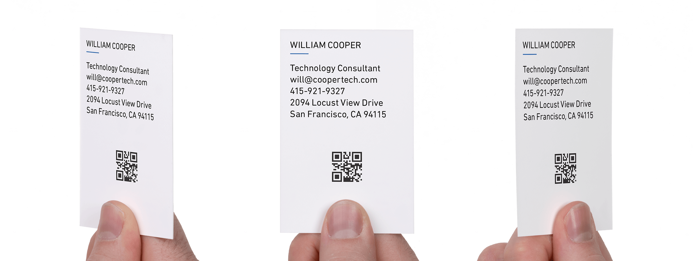 QR Code Business Cards - Scannable Business Cards
