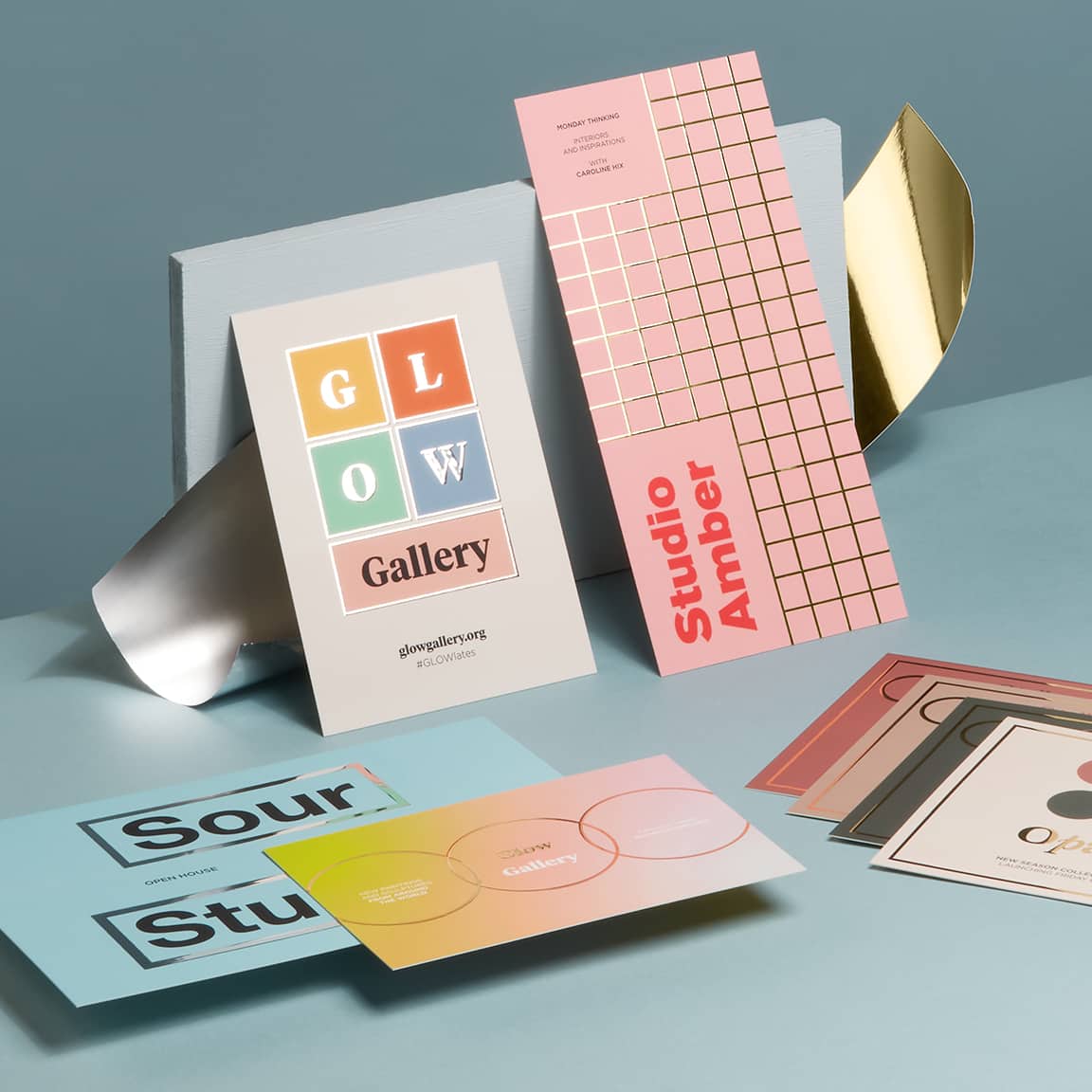 Design & Print Silver or Gold Foil Postcards | MOO US