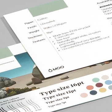 Free Sample Packs | Free Business Cards, Stickers & More | MOO US