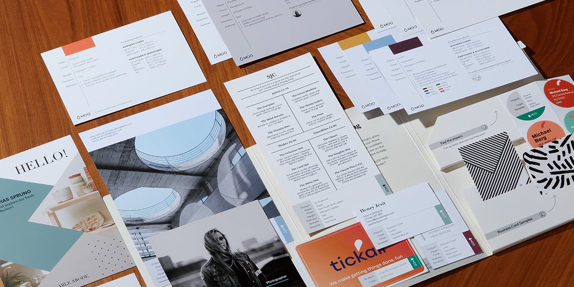 Free Business Card Samples | Business Card Sample Pack | MOO AU