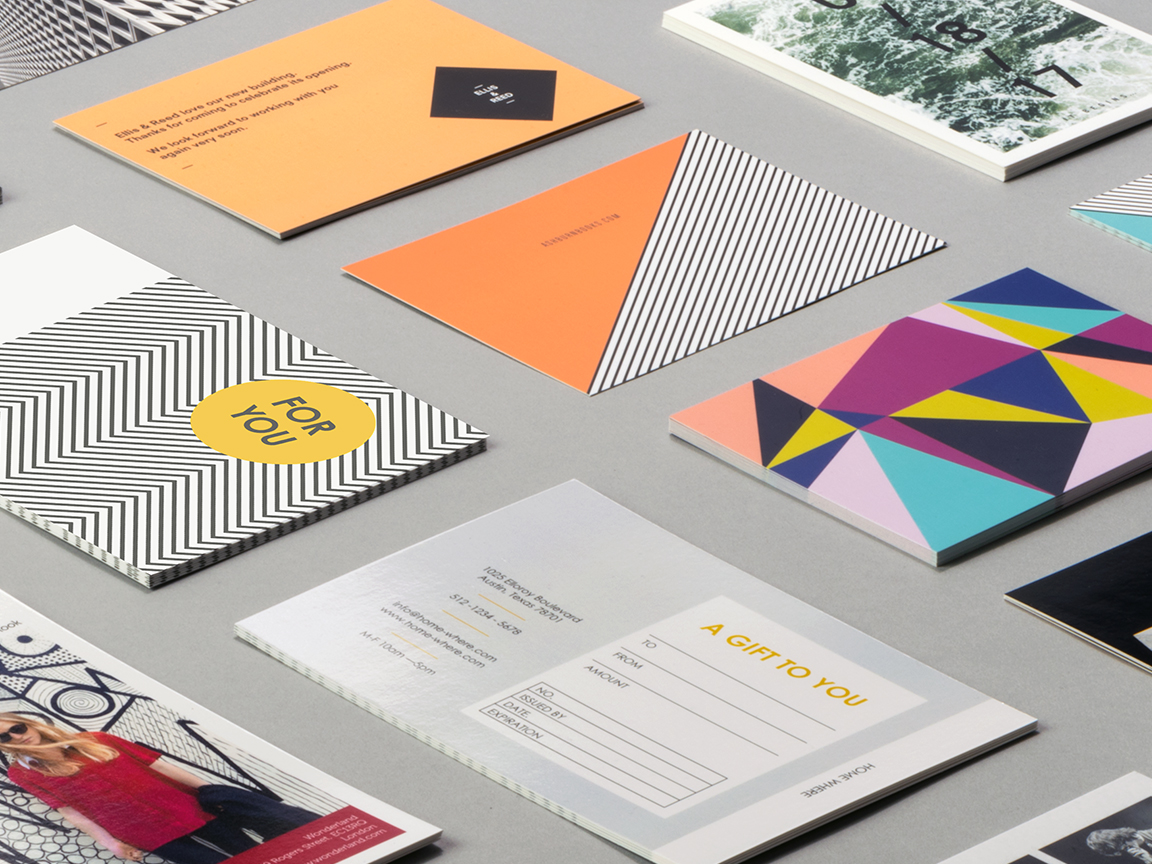 Design & Print Custom Medium Postcards