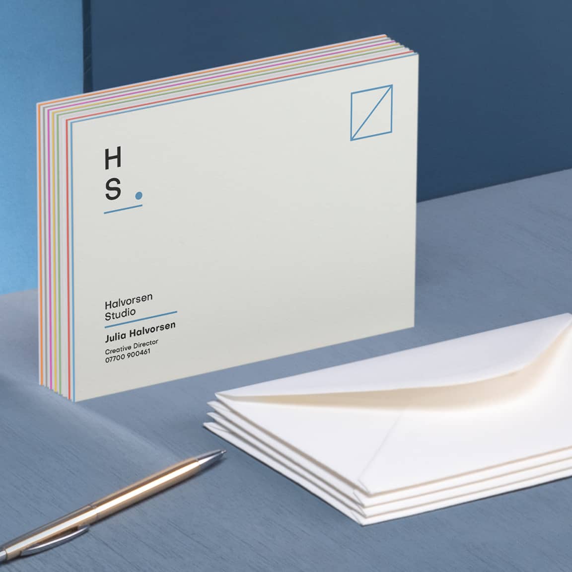 Design & Print Personalised Luxe Note Cards Online | MOO AU