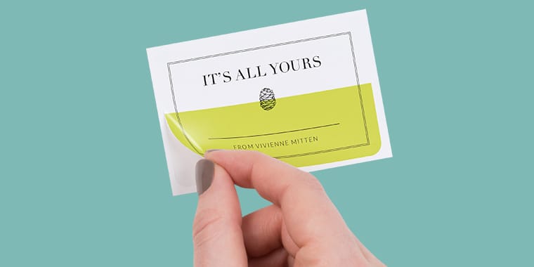 Design & print custom Rectangular Stickers & Labels | MOO US