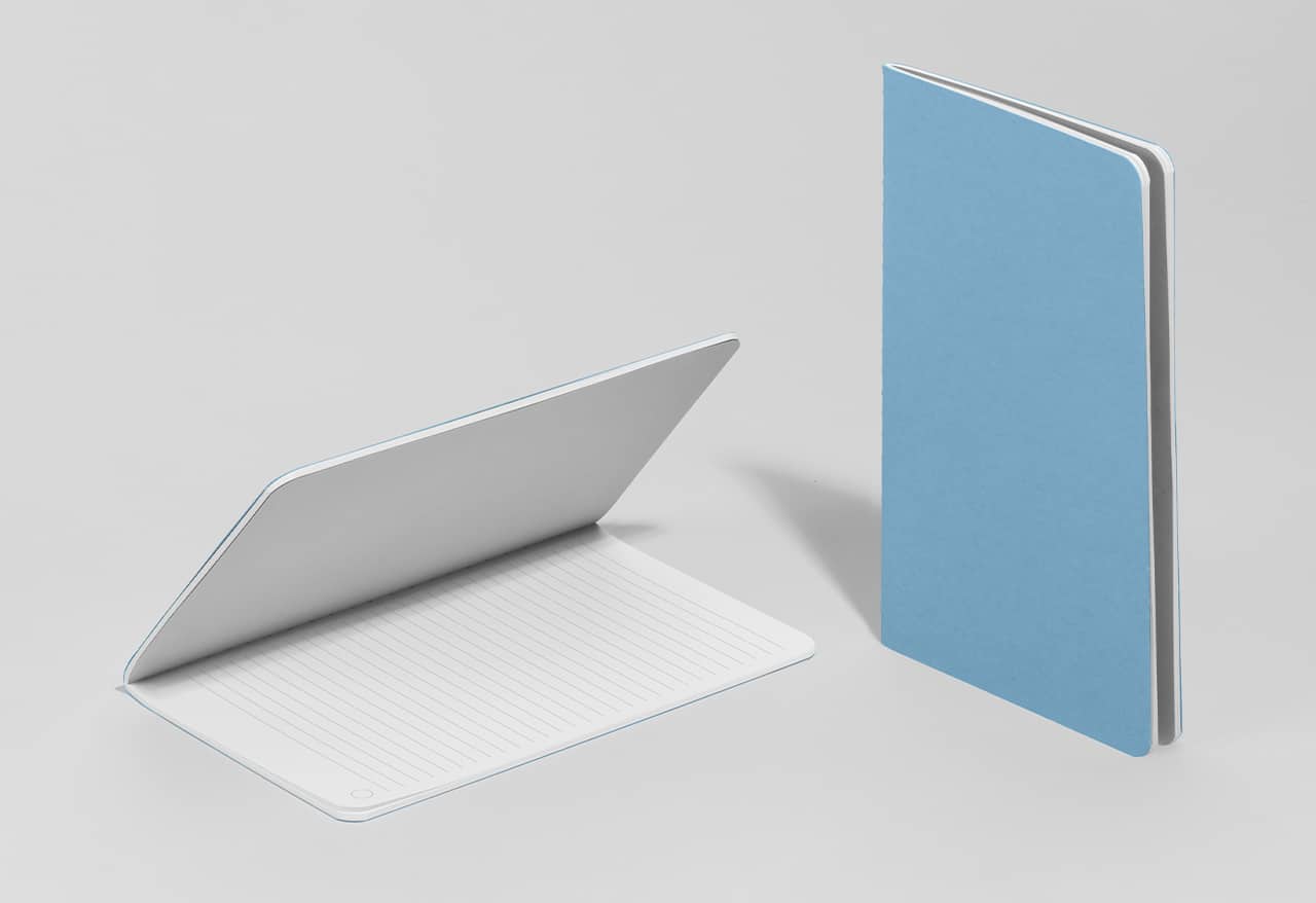 Soft Cover Journals | Light Notebooks in 6 Colours | MOO AU