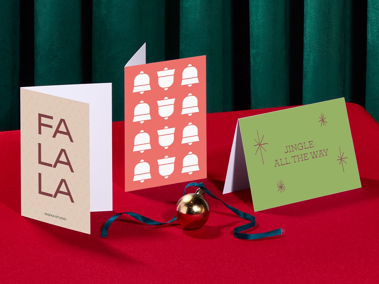 Custom Holiday Cards for Business & Corporate | MOO US