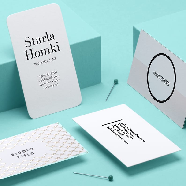 Standard Size Business Cards | 3.5" x 2.0" | MOO CA