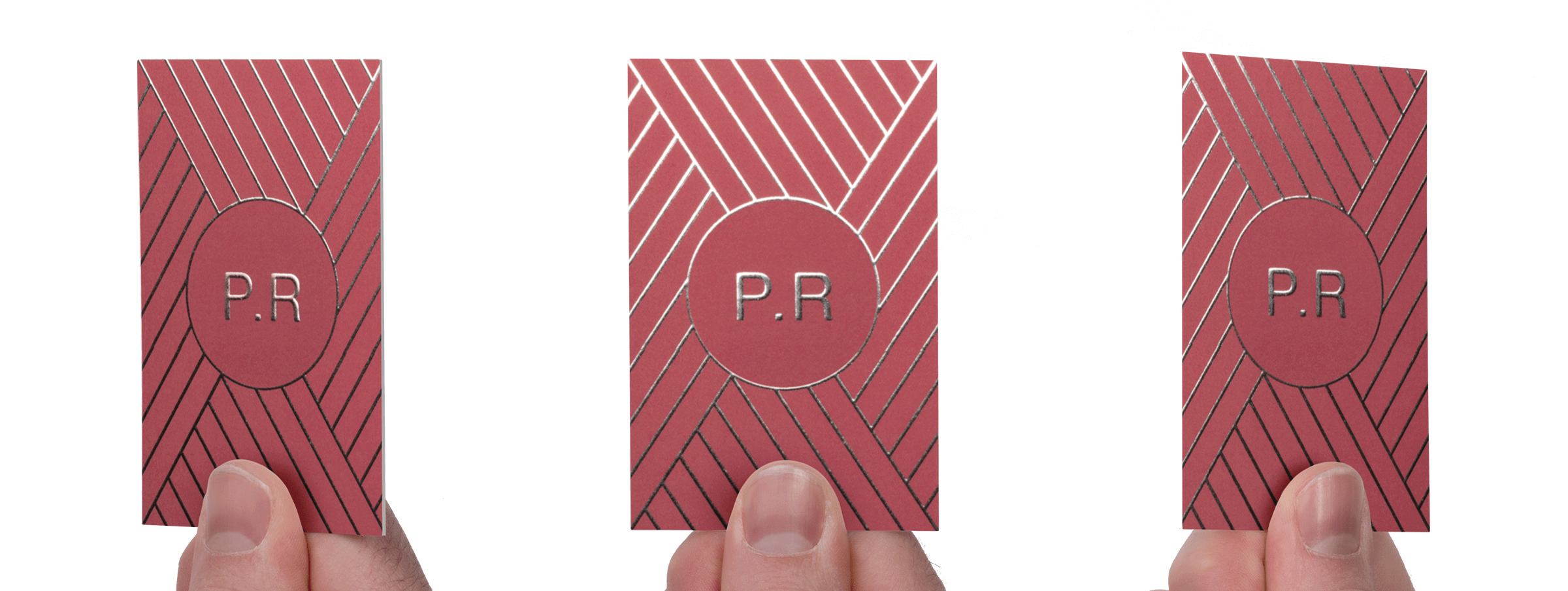 Silver Foil Business Cards with a shiny metallic finish | MOO US