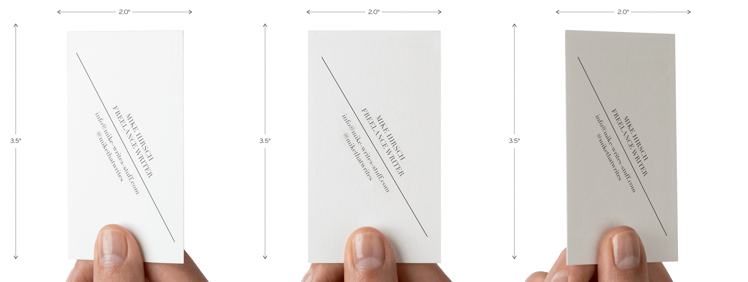 Actual Size Of Visiting Card at Isaac Brier blog