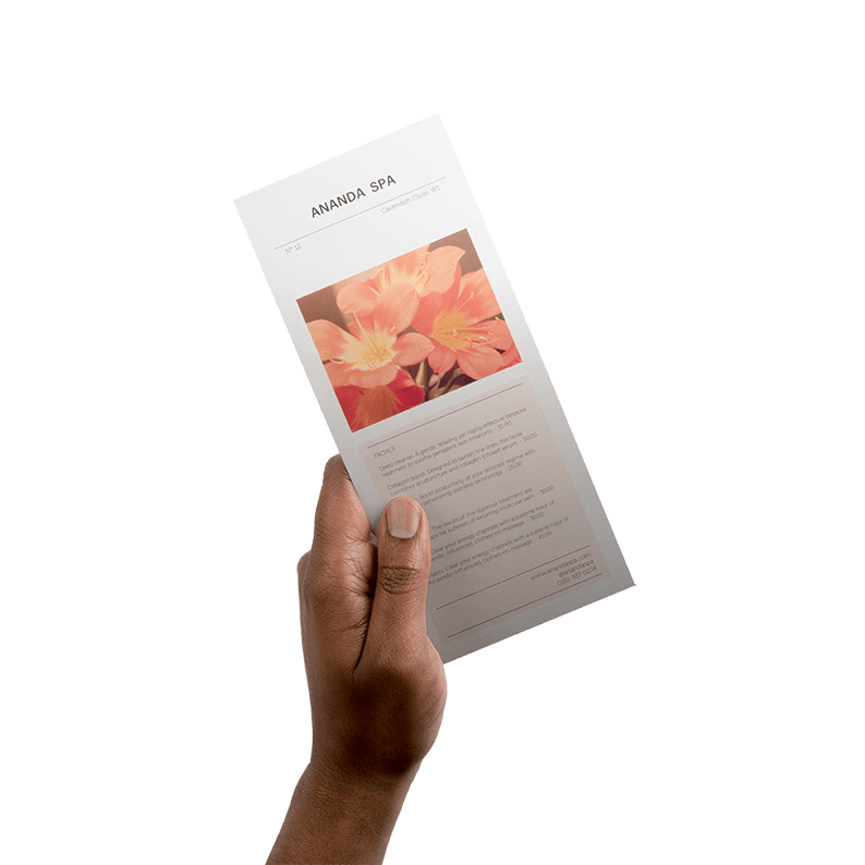 Design & Print Long Flyers Online | MOO US