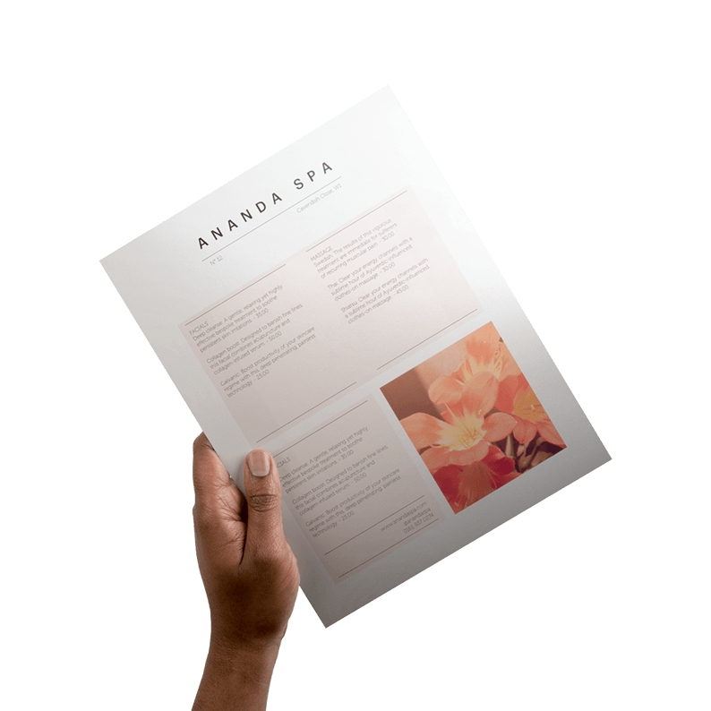 Design Big Flyers online | US Letter 8.5 x 11 Flyers | MOO US