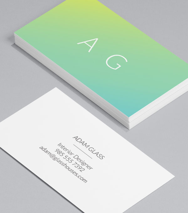 Interior Design Student Business Cards