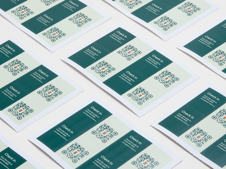 Coated Paper Stickers, Sheet, 2" x 3", Rectangular | MOO
