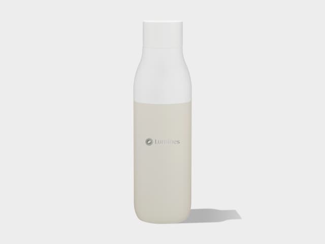 LARQ Bottle Twist Top, Granite White, One-sided Engraving, 25oz | MOO