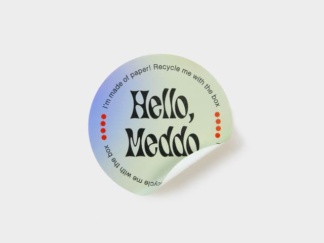 Matte Paper Stickers - Round - Sheet - 3"x3" | MOO