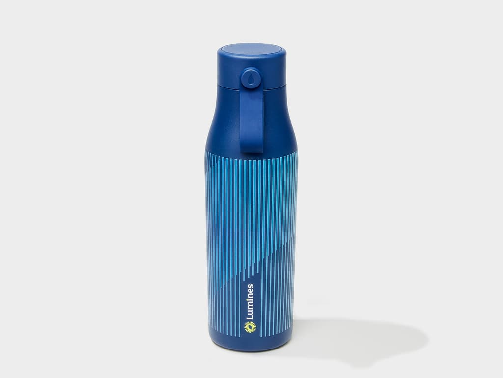MOO Water Bottle, 360 Wrap Printing, Midnight Blue, 18oz | MOO