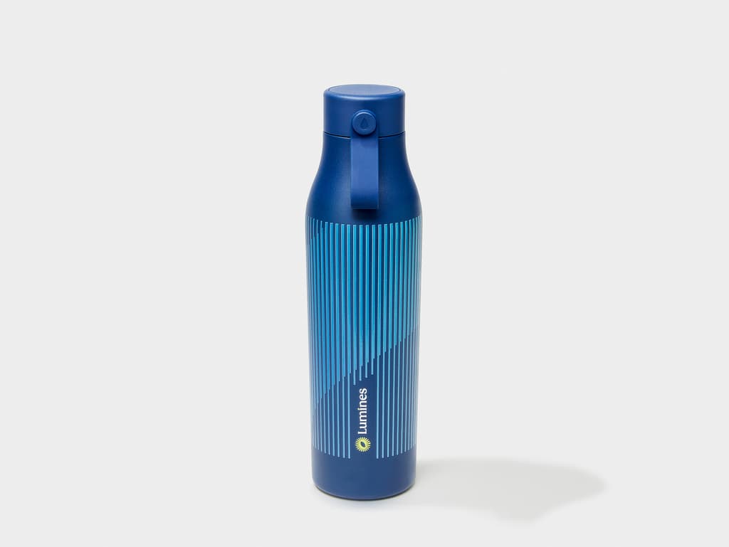 MOO Water Bottle, 360 Wrap Printing, Midnight Blue, 25oz | MOO