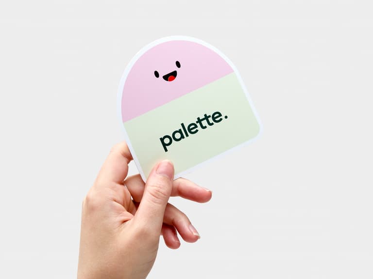 Die Cut Sticker, Die Cut, Coated Paper, White, 4" x 4", Single | MOO