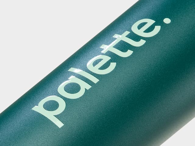 Original MOO Water Bottle Alpine Green One-sided printing | MOO