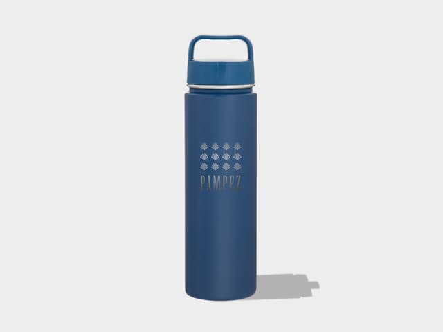 H2go Crux - Matte Navy - One-sided Engraving - 30oz | MOO