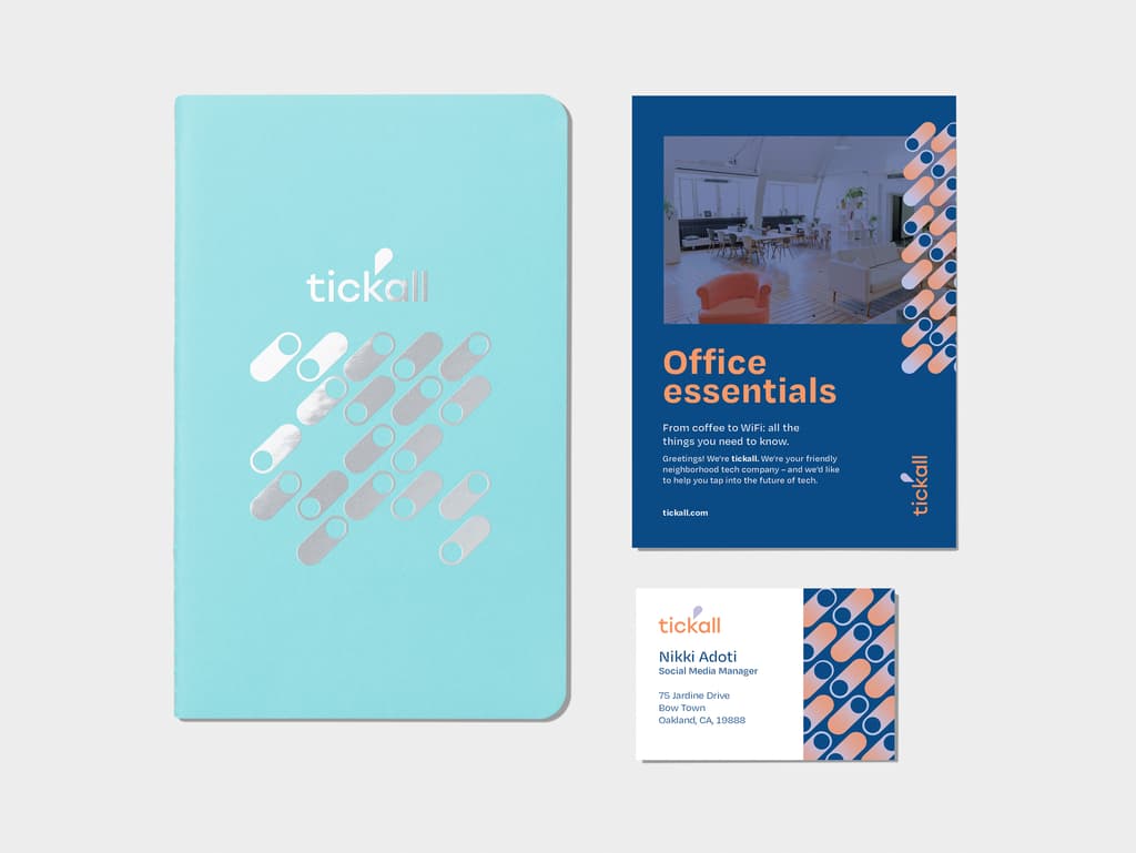 MOO Softcover Journals - Black foil - Turquoise - Dotted | MOO