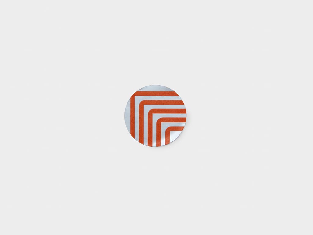 Metallic Stickers, Sheet, 1" x 1", Round, Silver | MOO