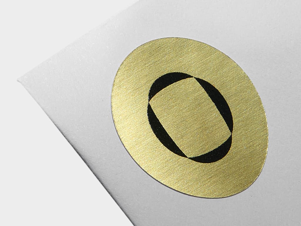 Metallic Stickers, Sheet, 1