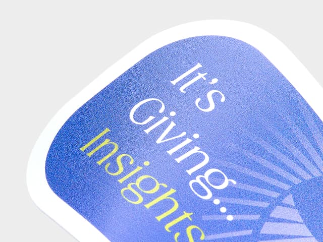 Die Cut Sticker, Die Cut, Coated Paper, White, 2" x 2", Single | MOO