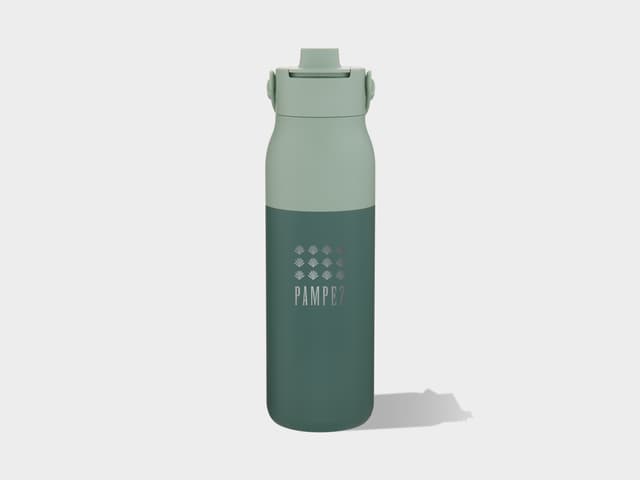 LARQ Bottle PureVis 2, Eucalyptus Green, One-sided Engraving, 34oz | MOO