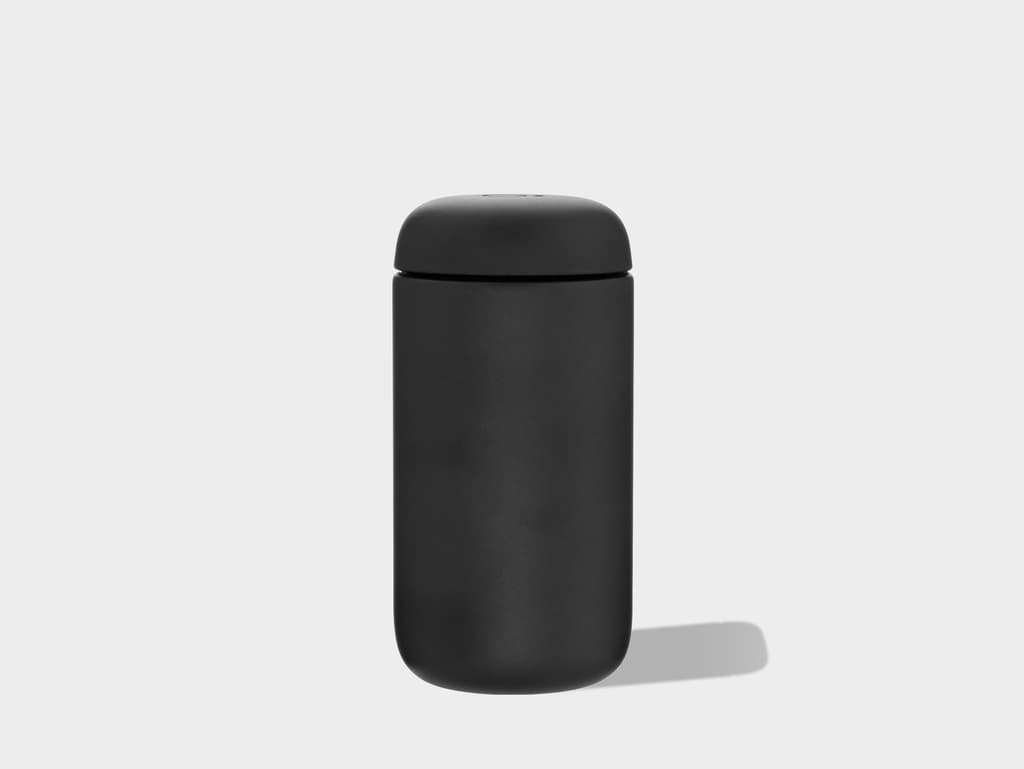 Fellow Carter Move Mug, Matte Black, One-sided Printing, 12oz | MOO